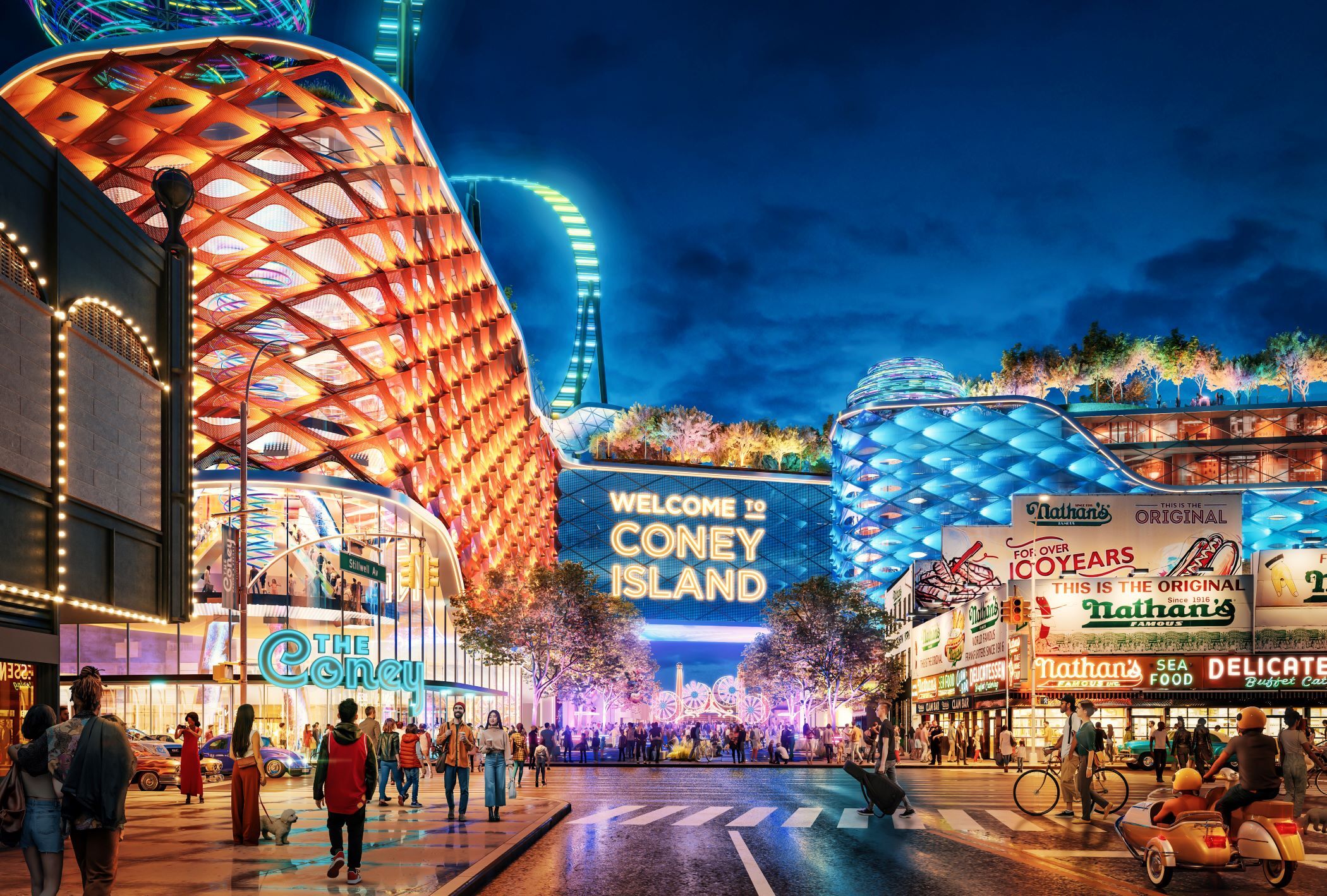 Renderings Unveiled for Casino Master Plan In Coney Island