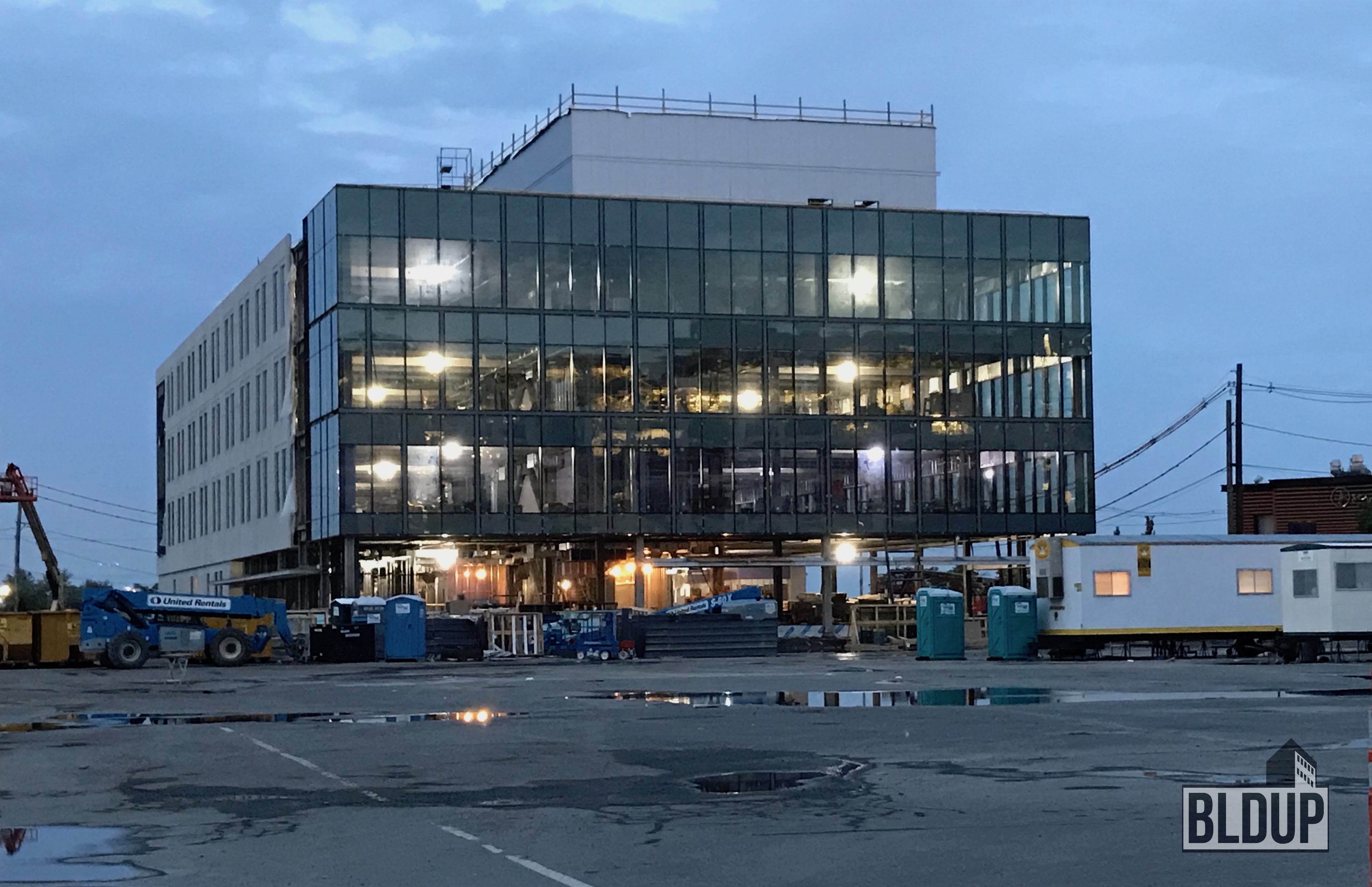 Interior Work Underway on Phase One at Innovation Square