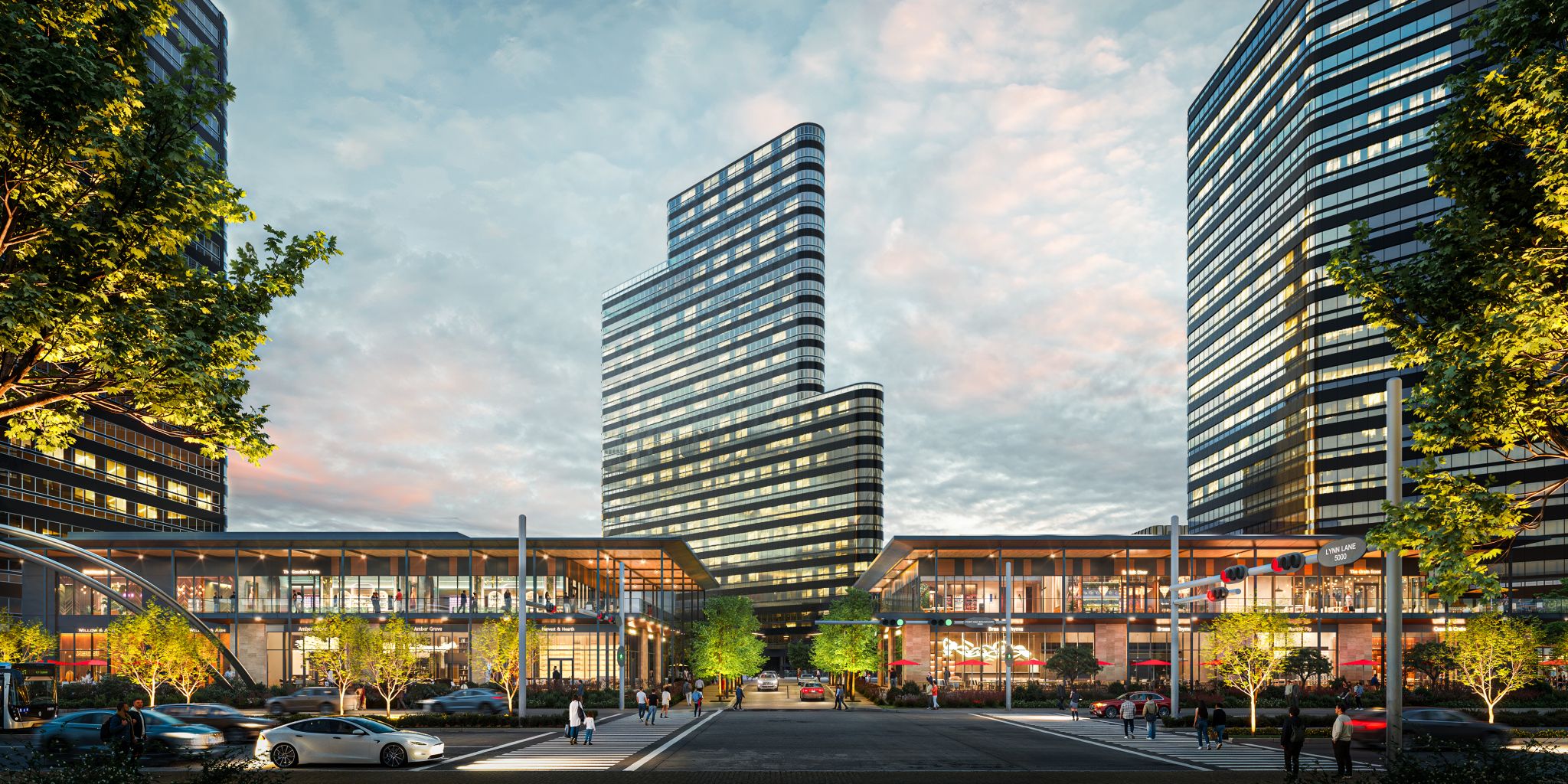 Renderings Released for 17-Acre Central Park Post Oak Revitalization