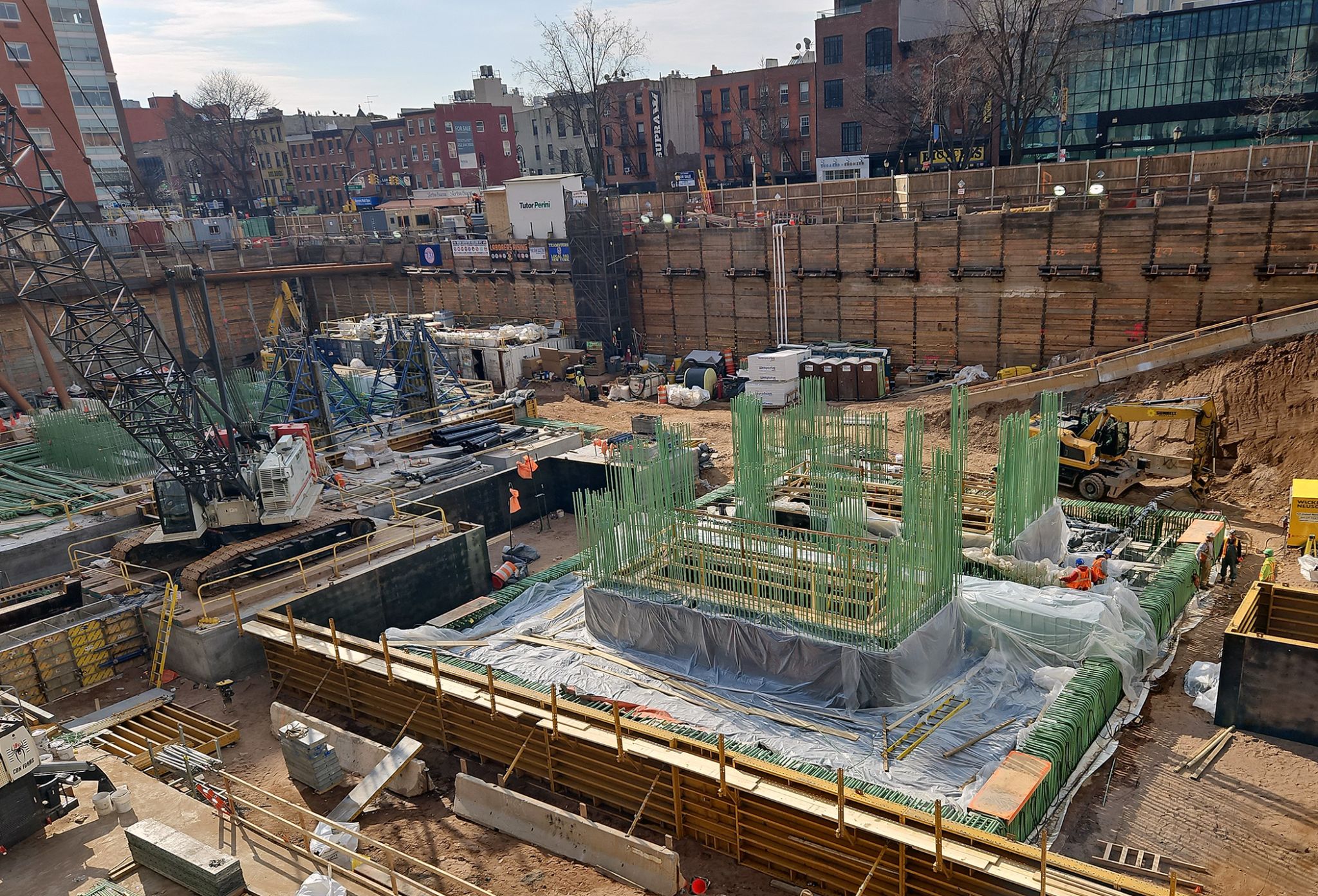 Foundation Work Underway for Massive Brooklyn Jail Project
