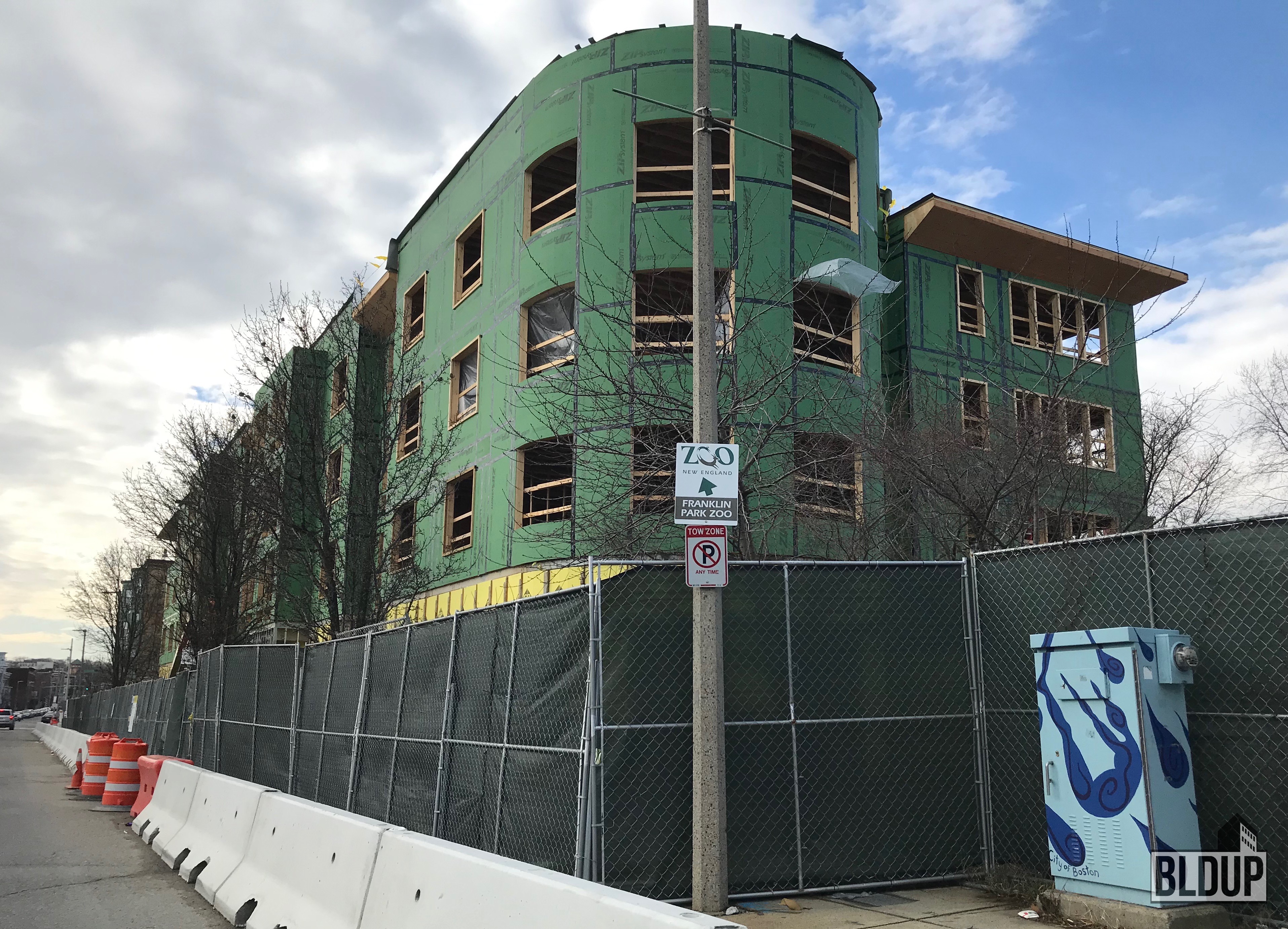 Framing Reaches Full Height for The Clarion in Dorchester | BLDUP