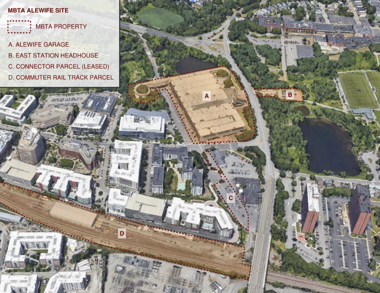 The MBTA Initiates Process to Redevelop The Alewife Garage Complex