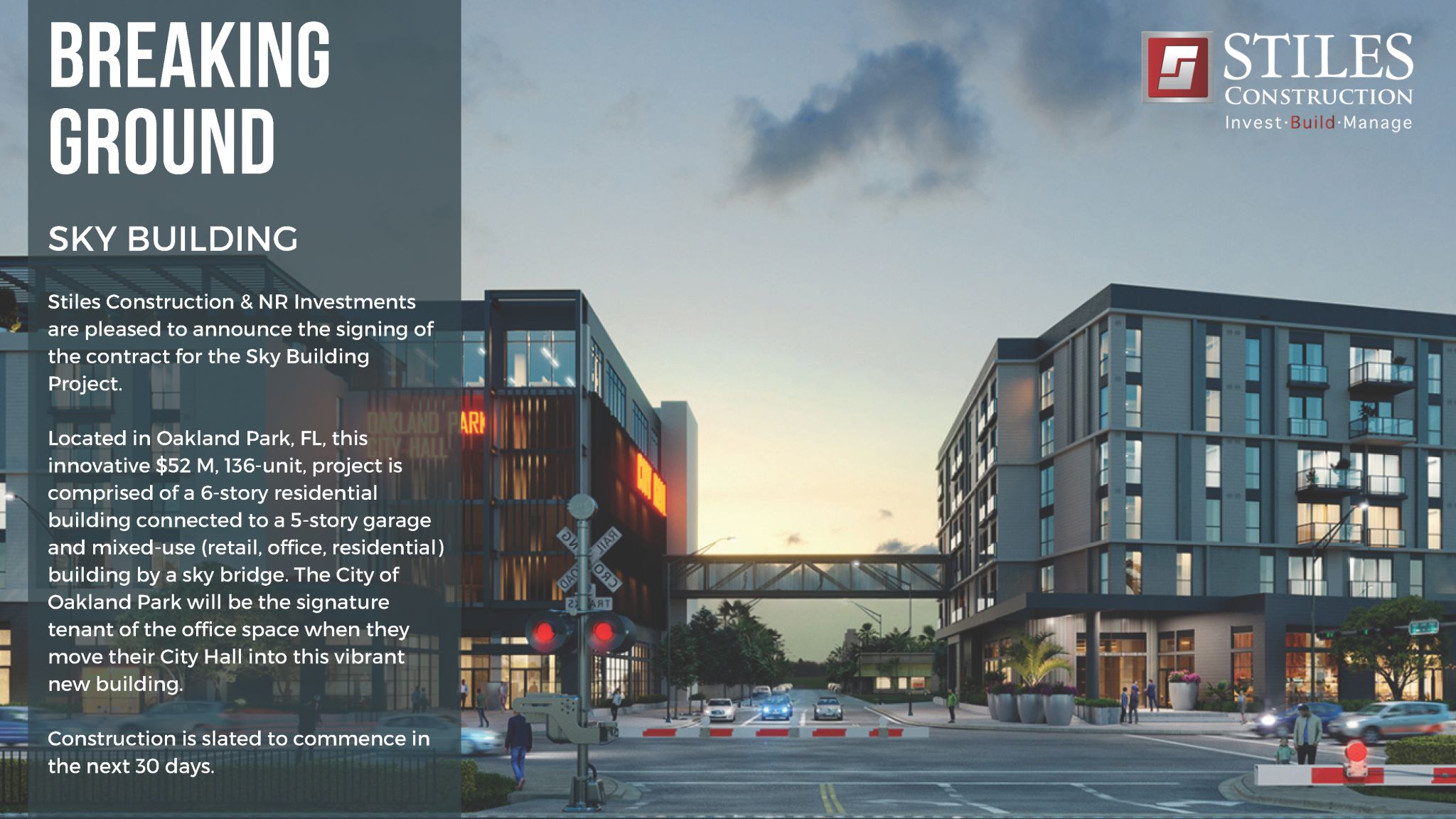 Sky Building to Start Construction in the Next 30 Days