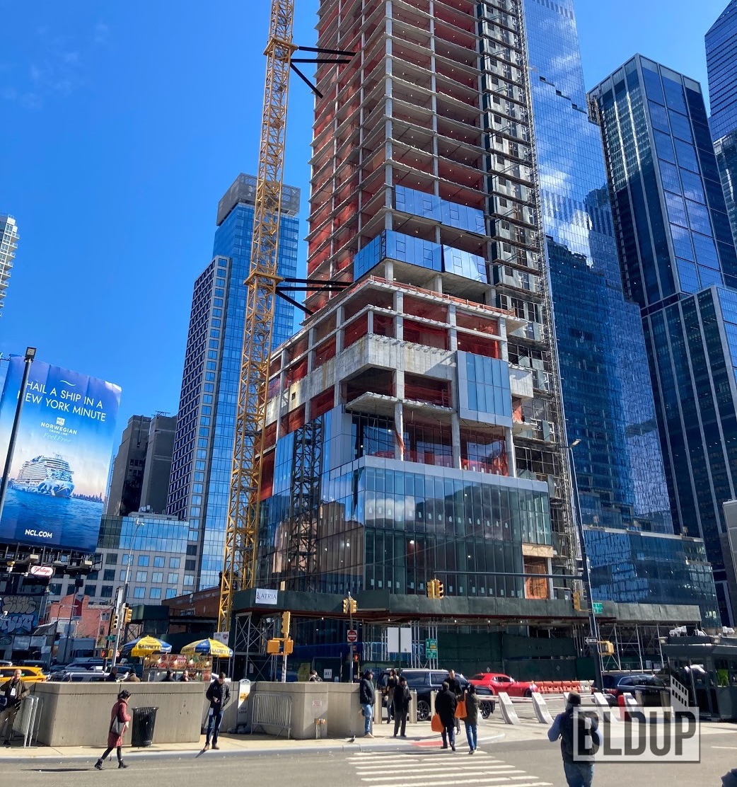 Facade Work Begins for Hudson Yards Hotel Tower