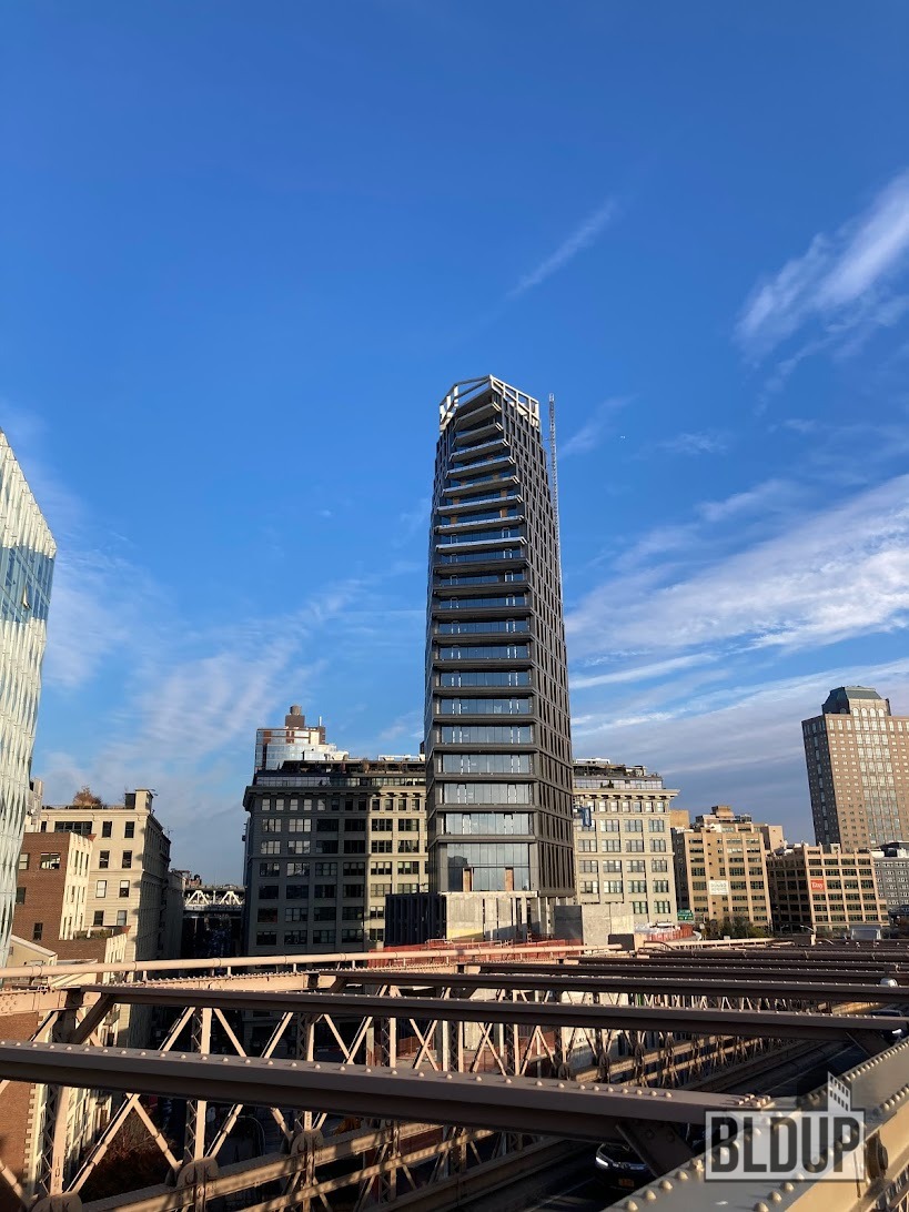 Facade Work Progresses for Luxury Condo Tower in DUMBO