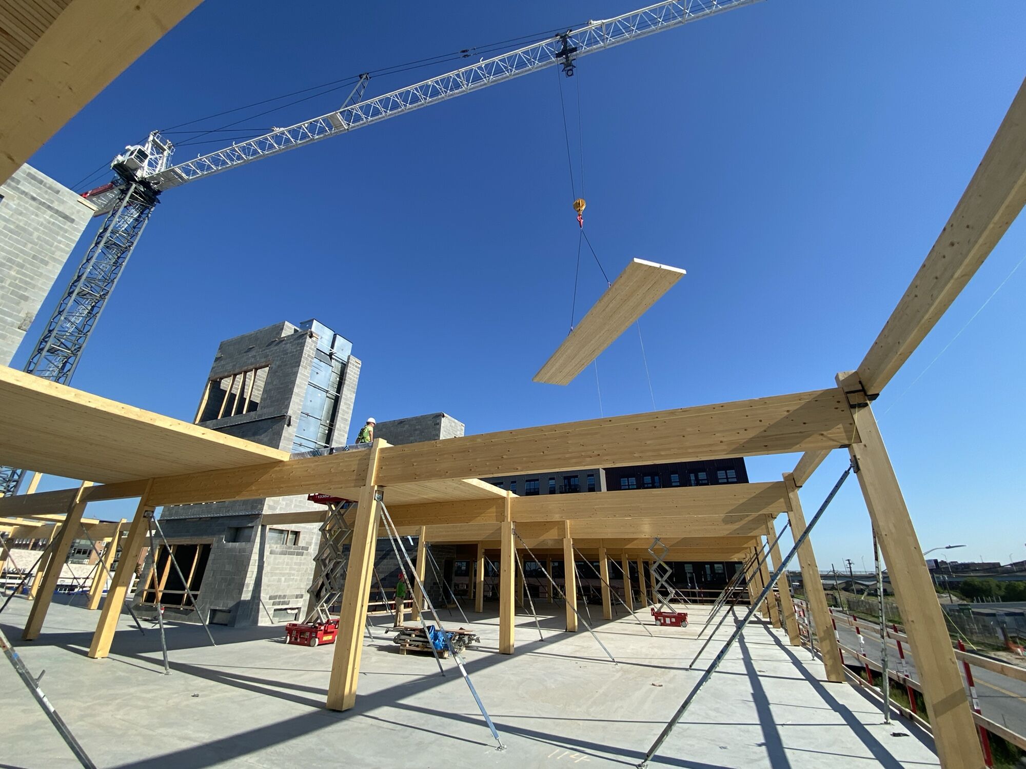 Baltimore’s First Mass Timber Office Building Reaches an Exciting and ...