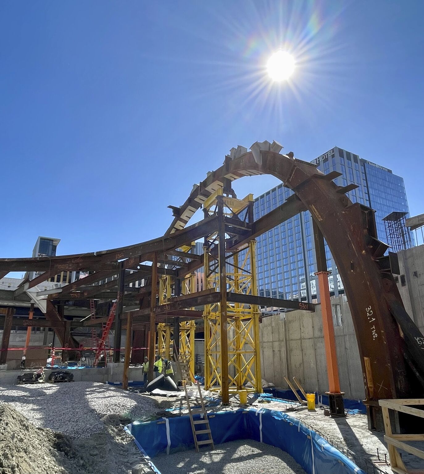 Structural Framing Begins on 10 World Trade in Boston's Seaport | BLDUP