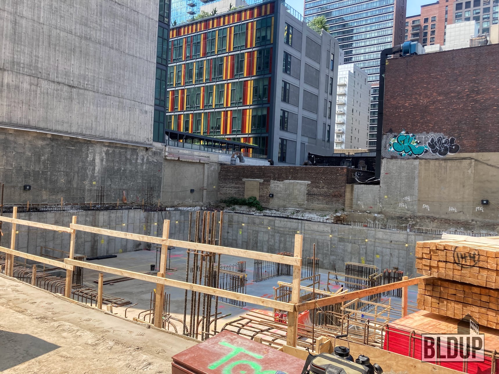 Foundation Work Underway at 43-14 Queens Street