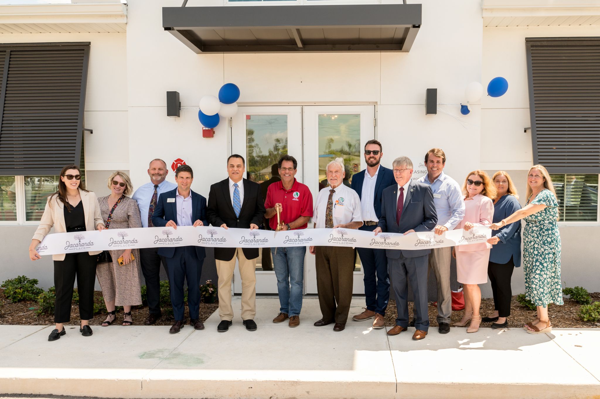 Ribbon Cutting Ceremony Held at Jacaranda Place