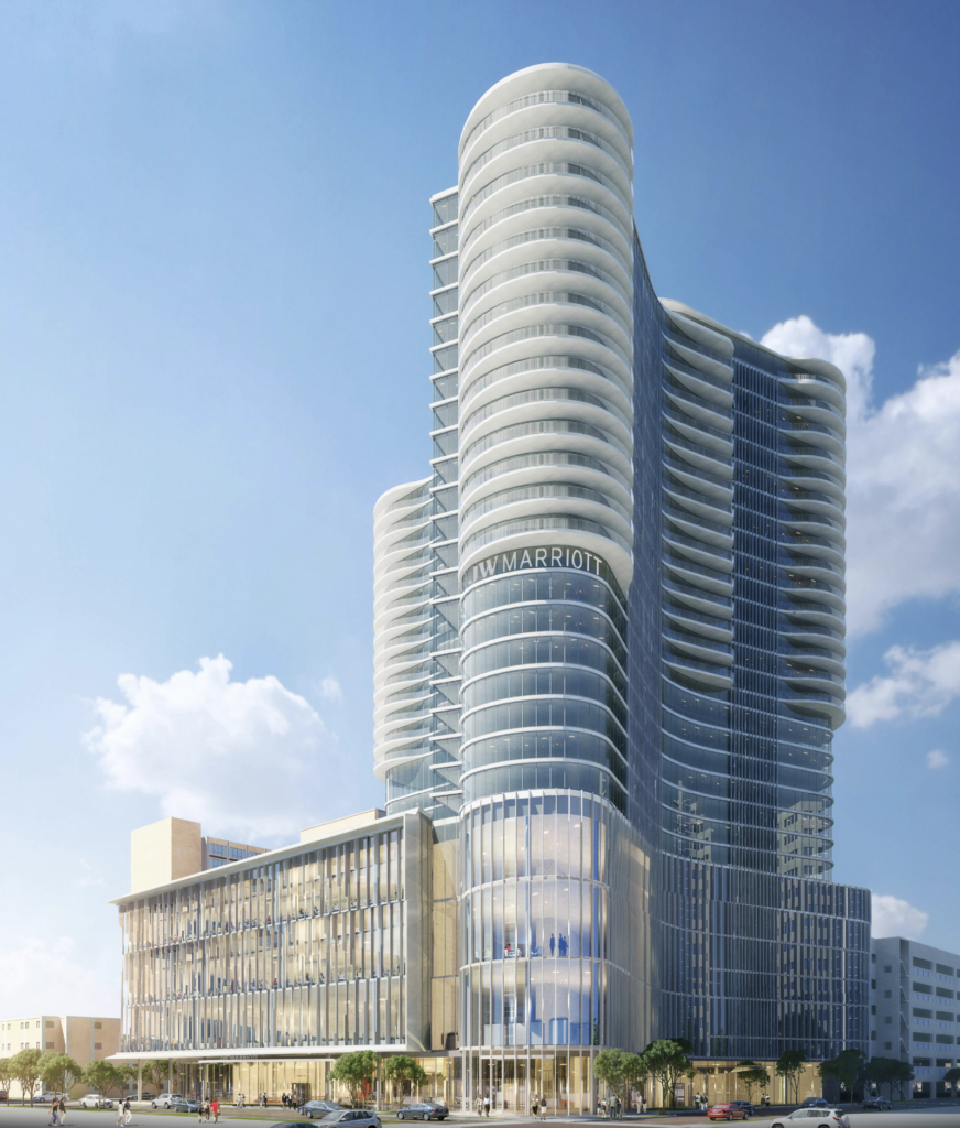 FAA Permits Filed for JW Marriott Tower in Downtown Orlando
