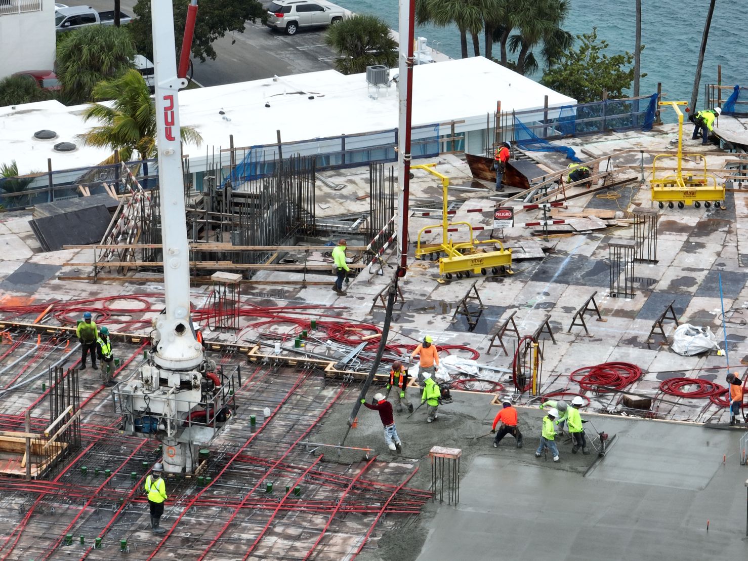 Construction Underway At The Onda Residences in Miami Dade County