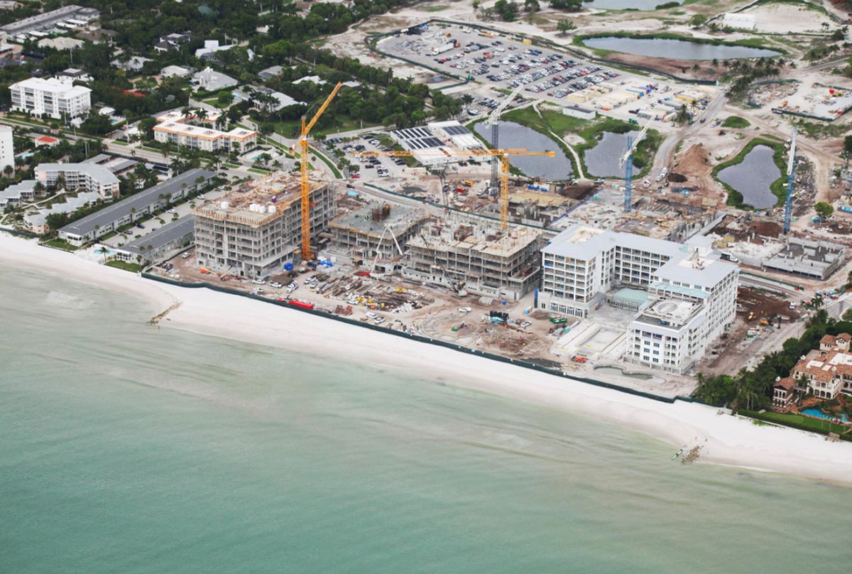 Construction Progressing at Naples Beach Club