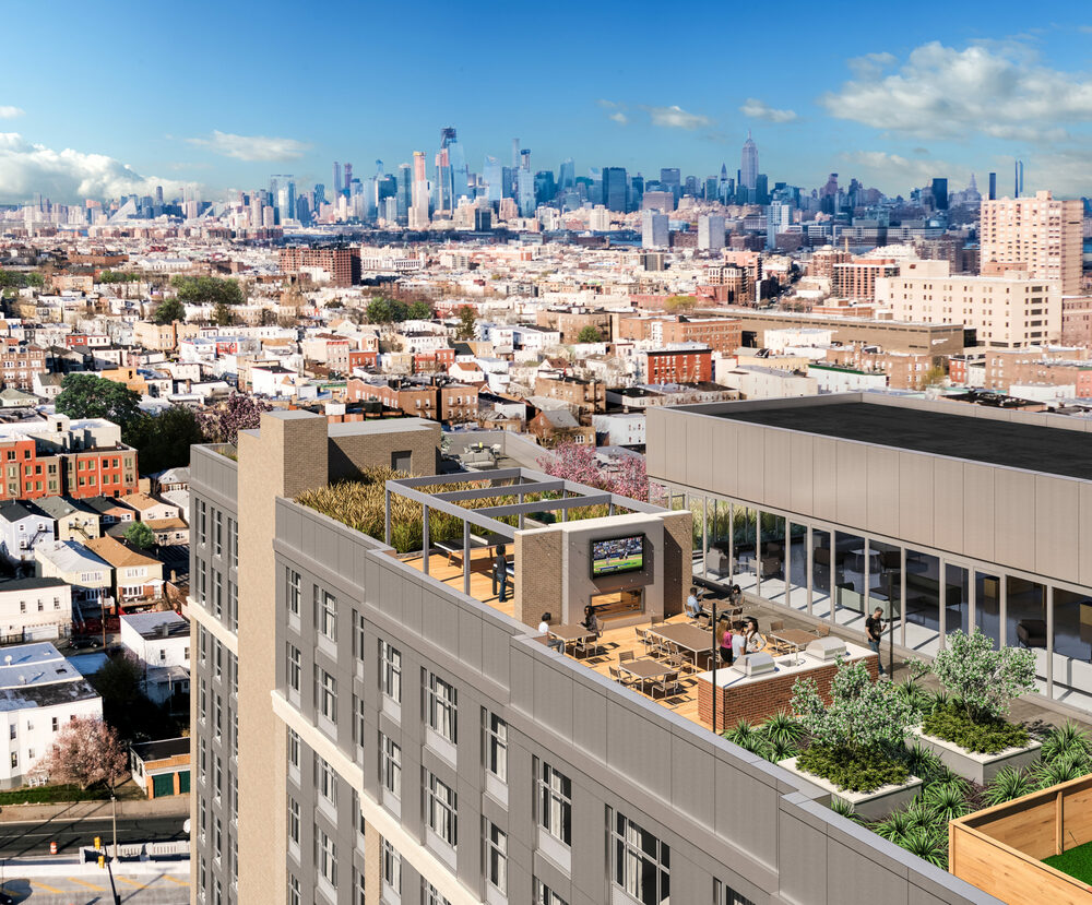 15-Story Jersey City Mixed-Use Nears Final Height