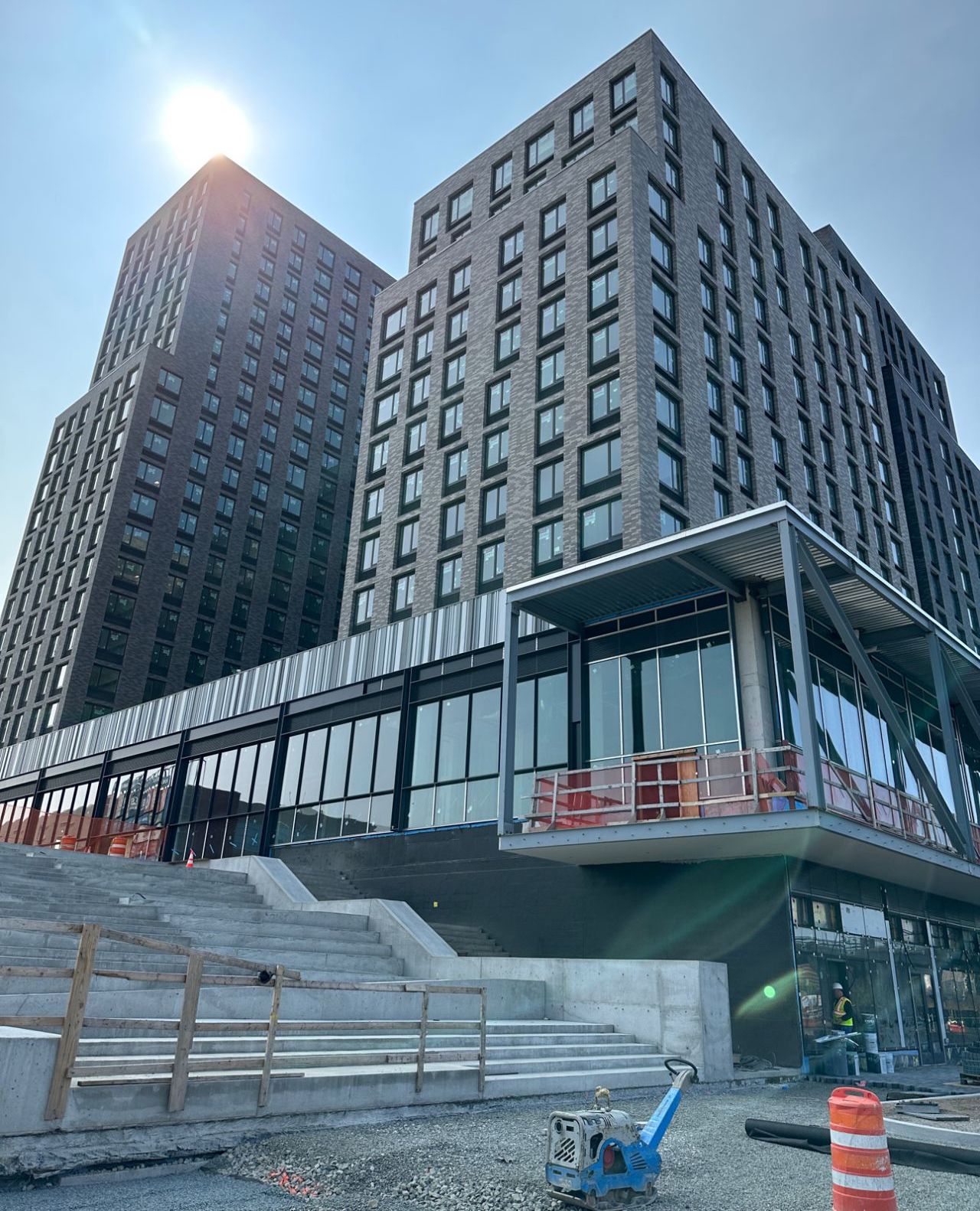 Facade Work Completes for Bronx Point