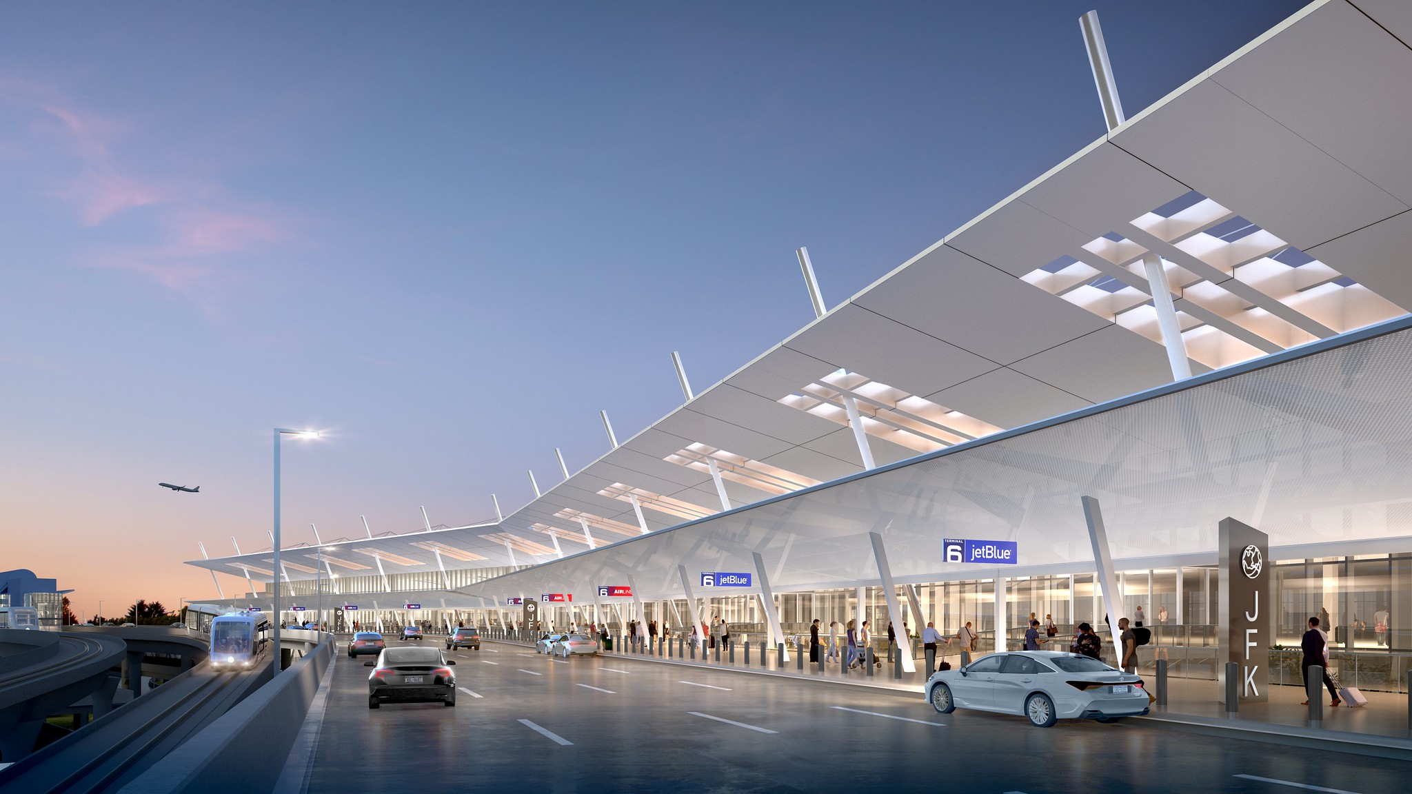 First Phase Tops Out at JFK's New Terminal 6