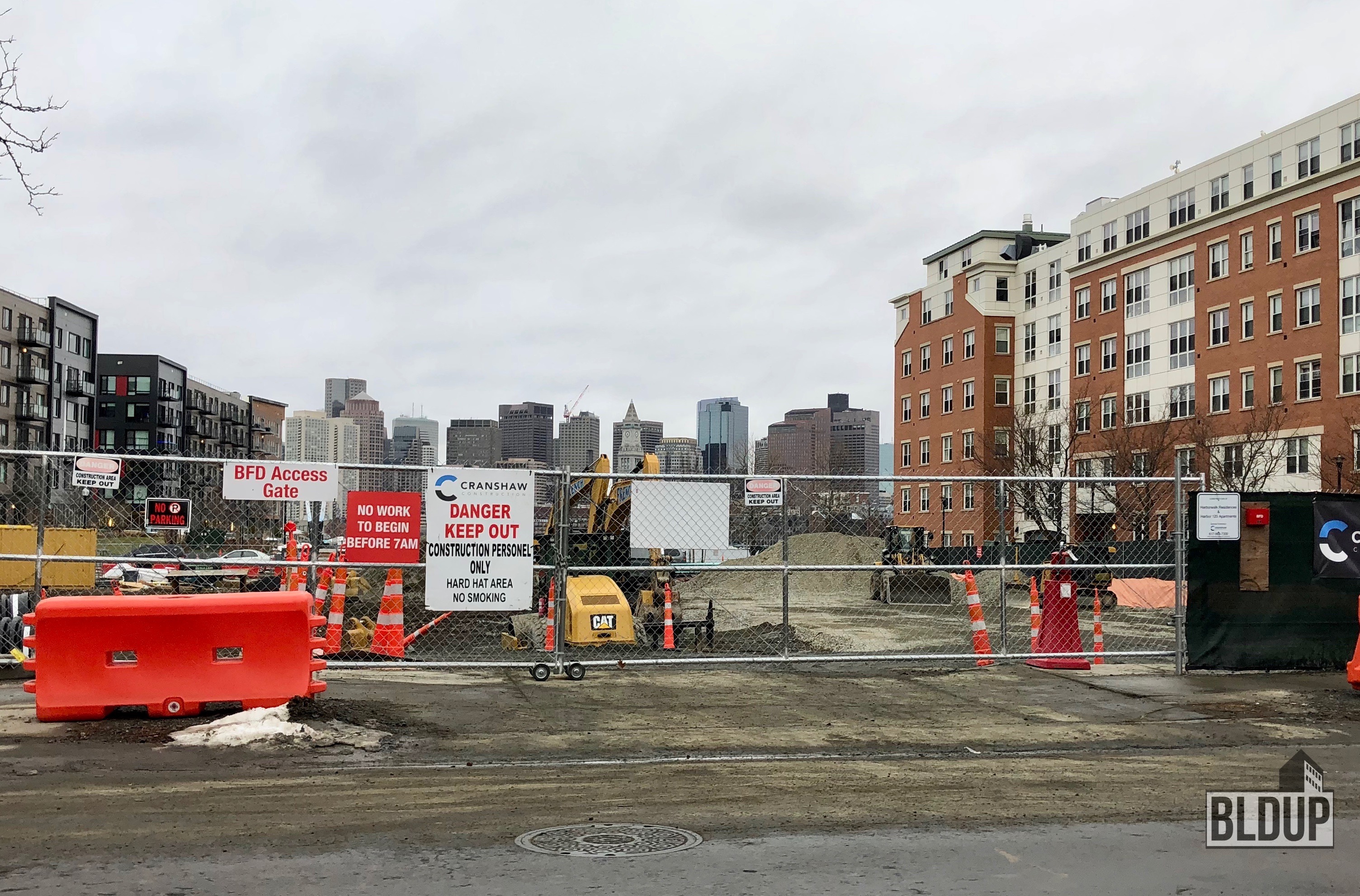 Site & Foundation Work Ongoing for 125 Sumner Street in East Boston
