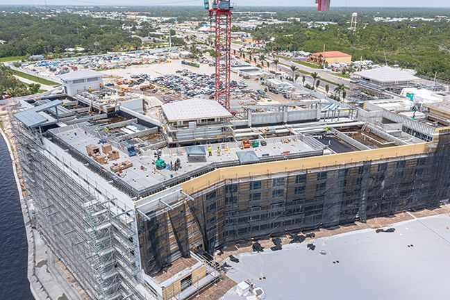 Construction Progressing on Southwest Florida Resort