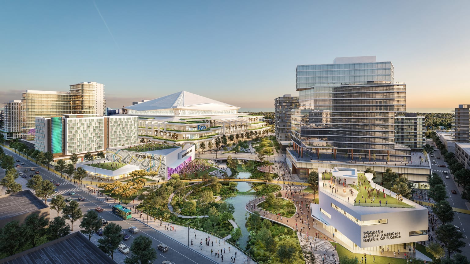 Tampa Bay Rays and Hines Provide Details of Plan for Historic Gas Plant ...