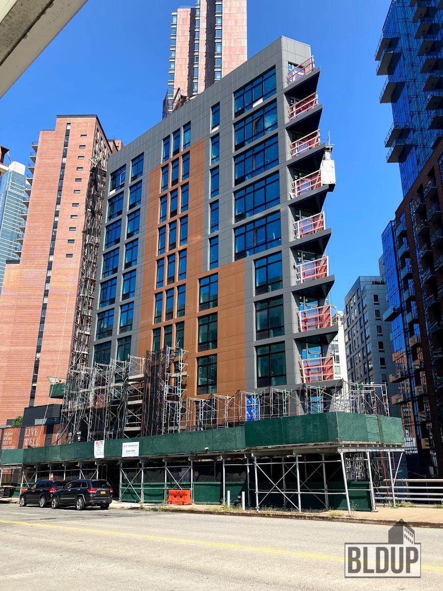 Construction Nearing Completion for LIC Apartment Building