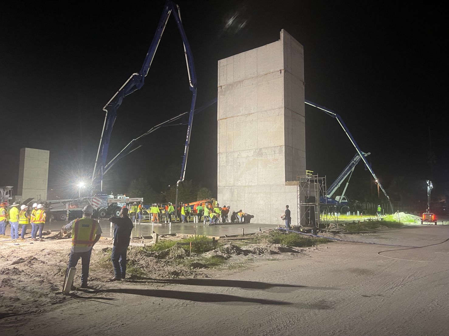 Slab Poured at The Adderley in Tampa