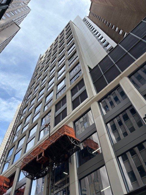 Facade Installation Wrapping Up at 1 Park Row | BLDUP