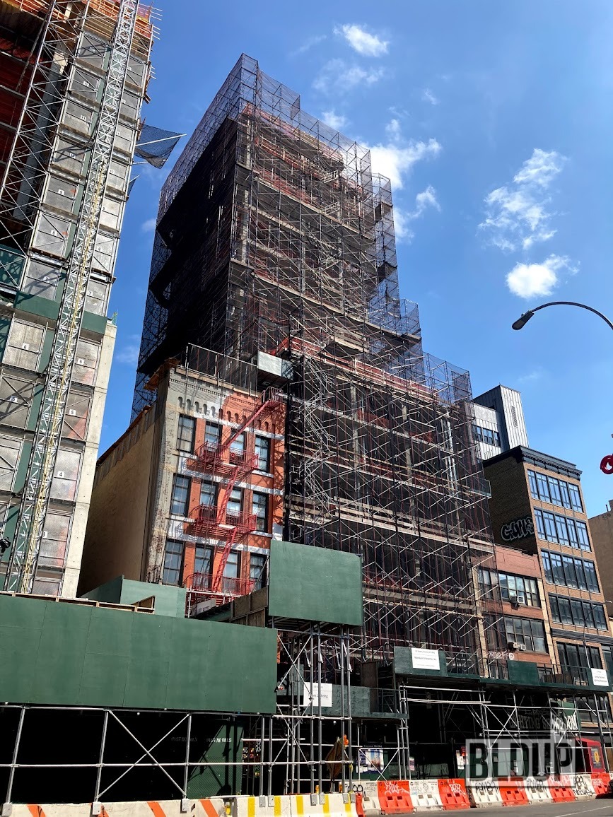 Small Mixed-Use Tower Tops Out on Lower East Side