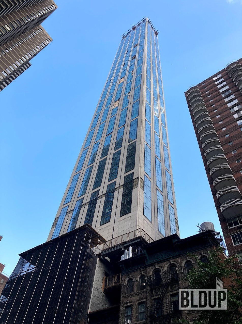 Facade Work Almost Complete at Sutton Place Residential Tower
