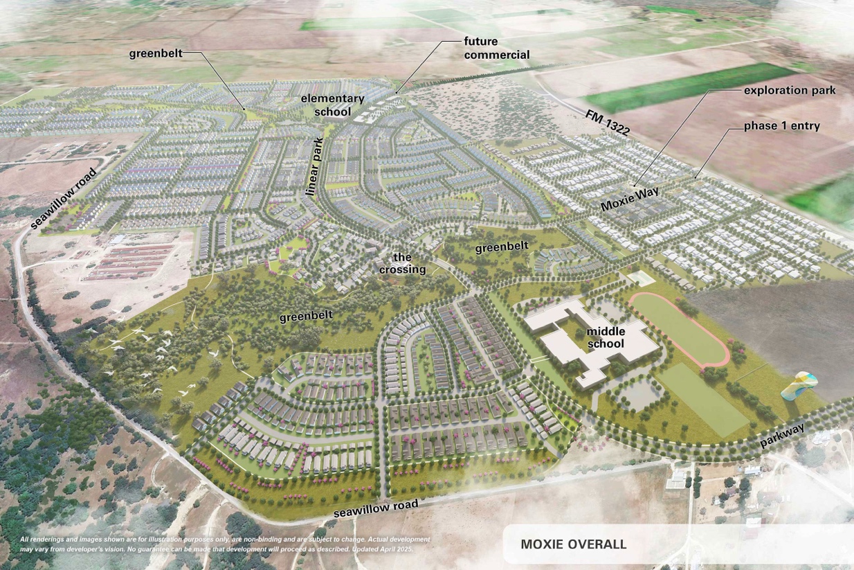 Red Oak Development Group Announces Launch of Moxie, a 589-Acre Community in Lockhart