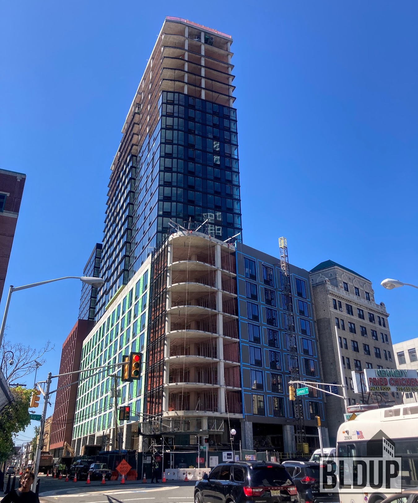 26-Story Tower Project Stands Topped Out in Journal Square