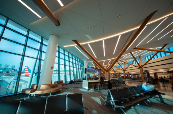Recent Improvements to Logan Airport Terminal B Enhance Passenger ...