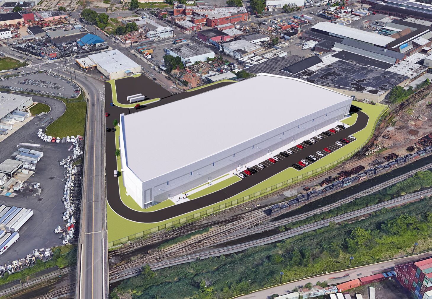 Prologis Warehouse Project Begins to Wrap Up in Newark