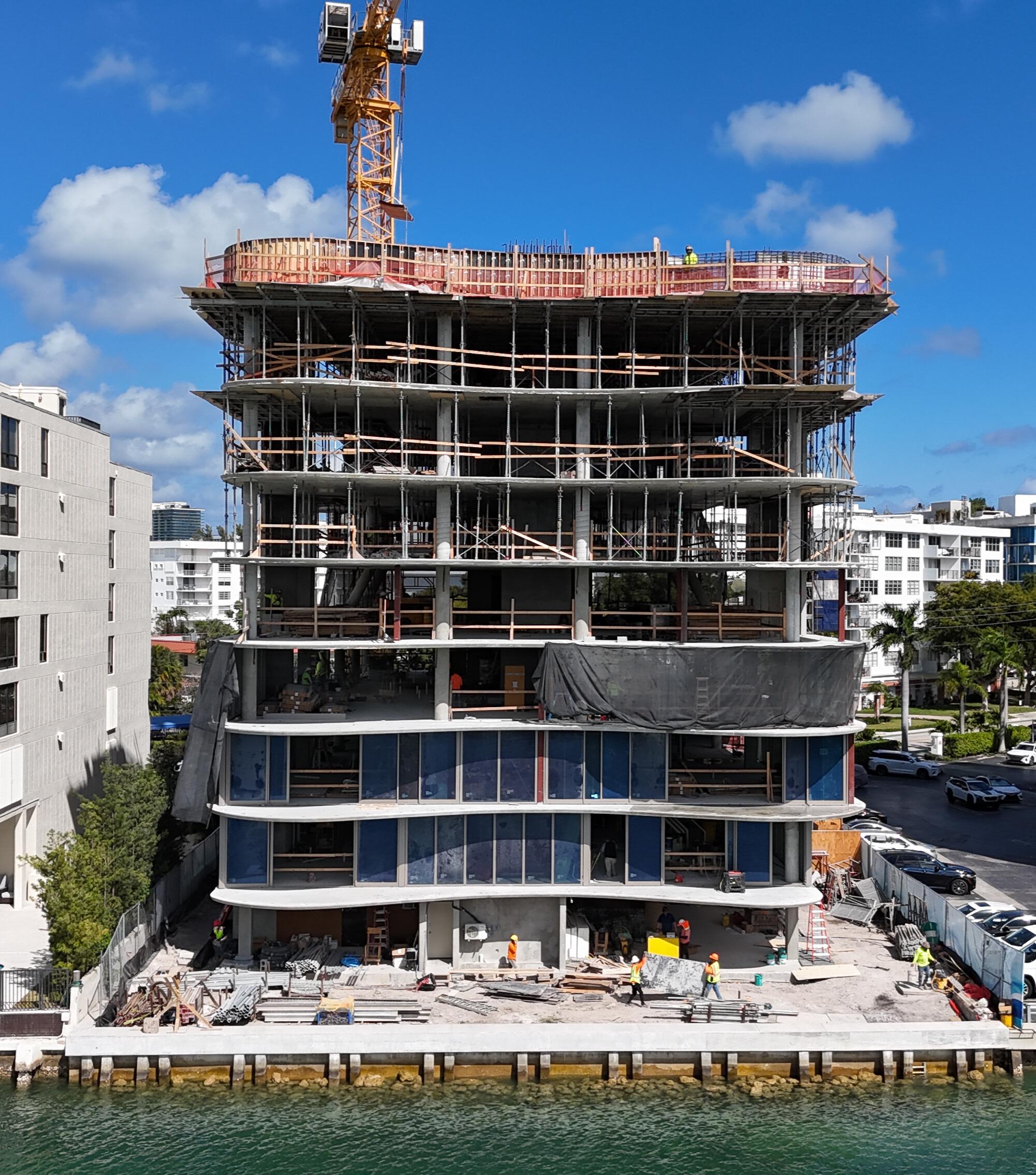 Construction Reaches Milestone at Bay Harbor Islands Condominium ...