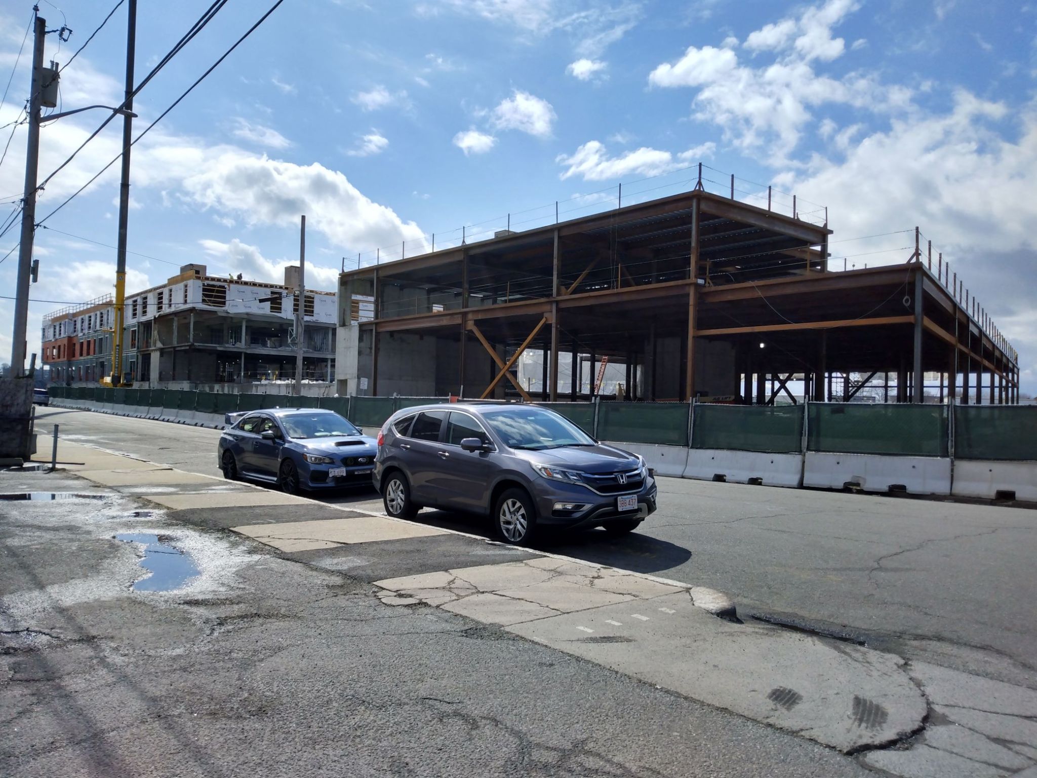 Framing Underway on First Phase at Suffolk Downs