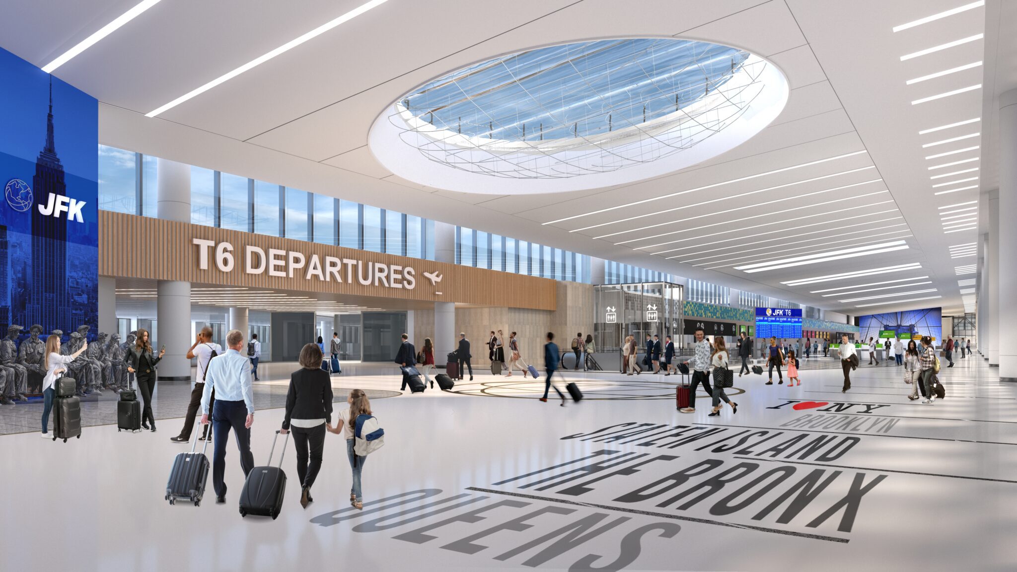 First Phase Tops Out at JFK's New Terminal 6