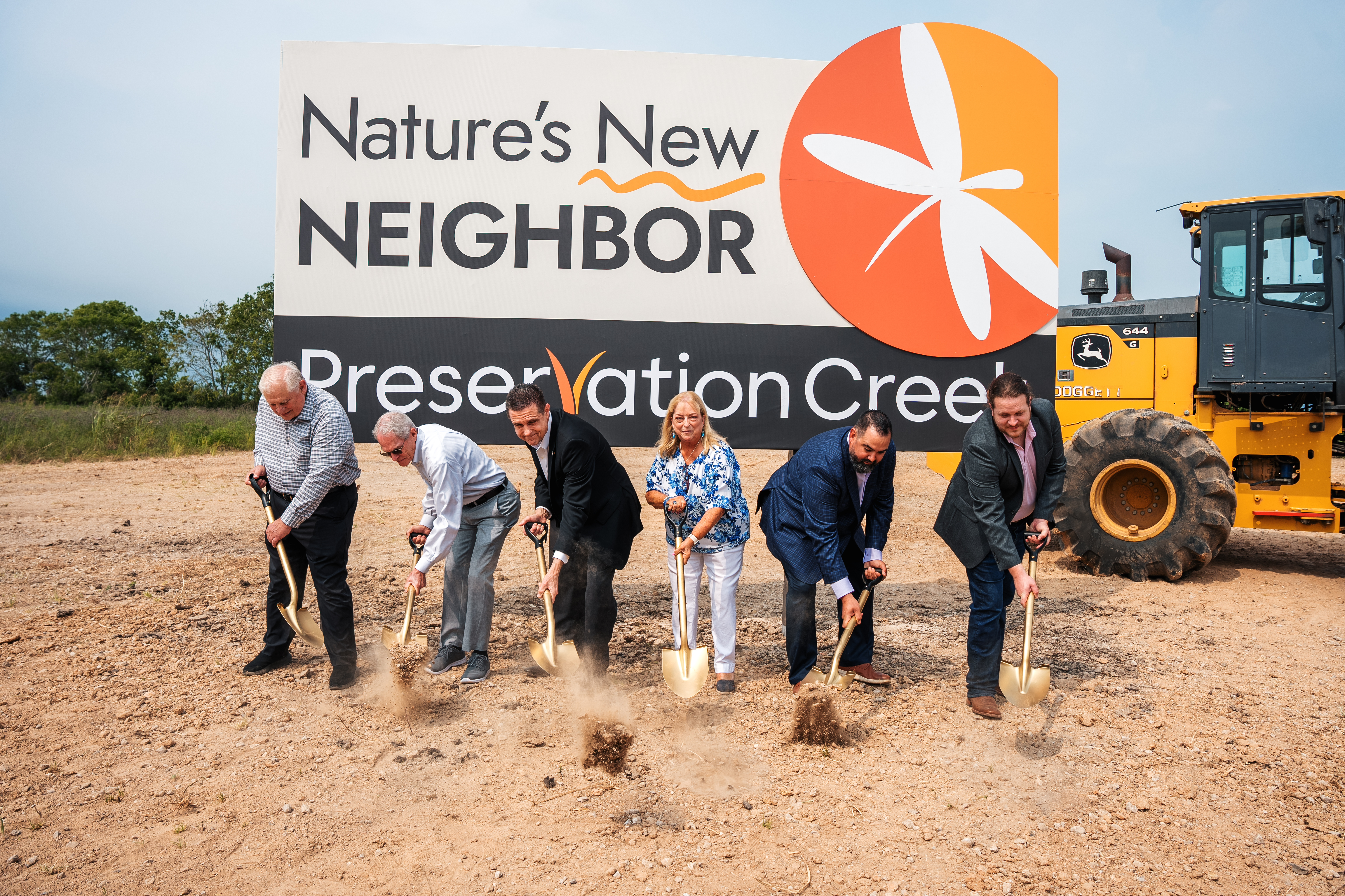 W Land Development Breaks Ground on 2,900-Acre Preservation Creek in Alvin