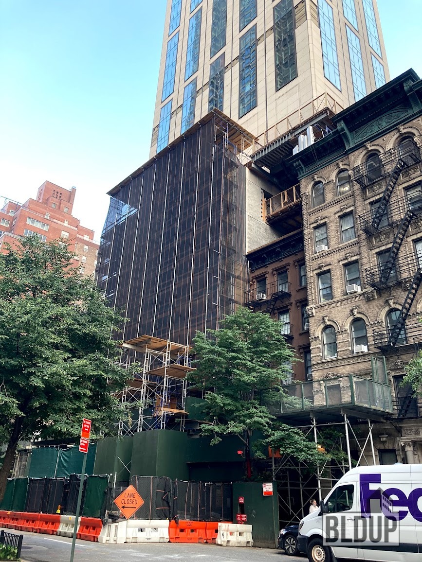 Facade Work Almost Complete at Sutton Place Residential Tower