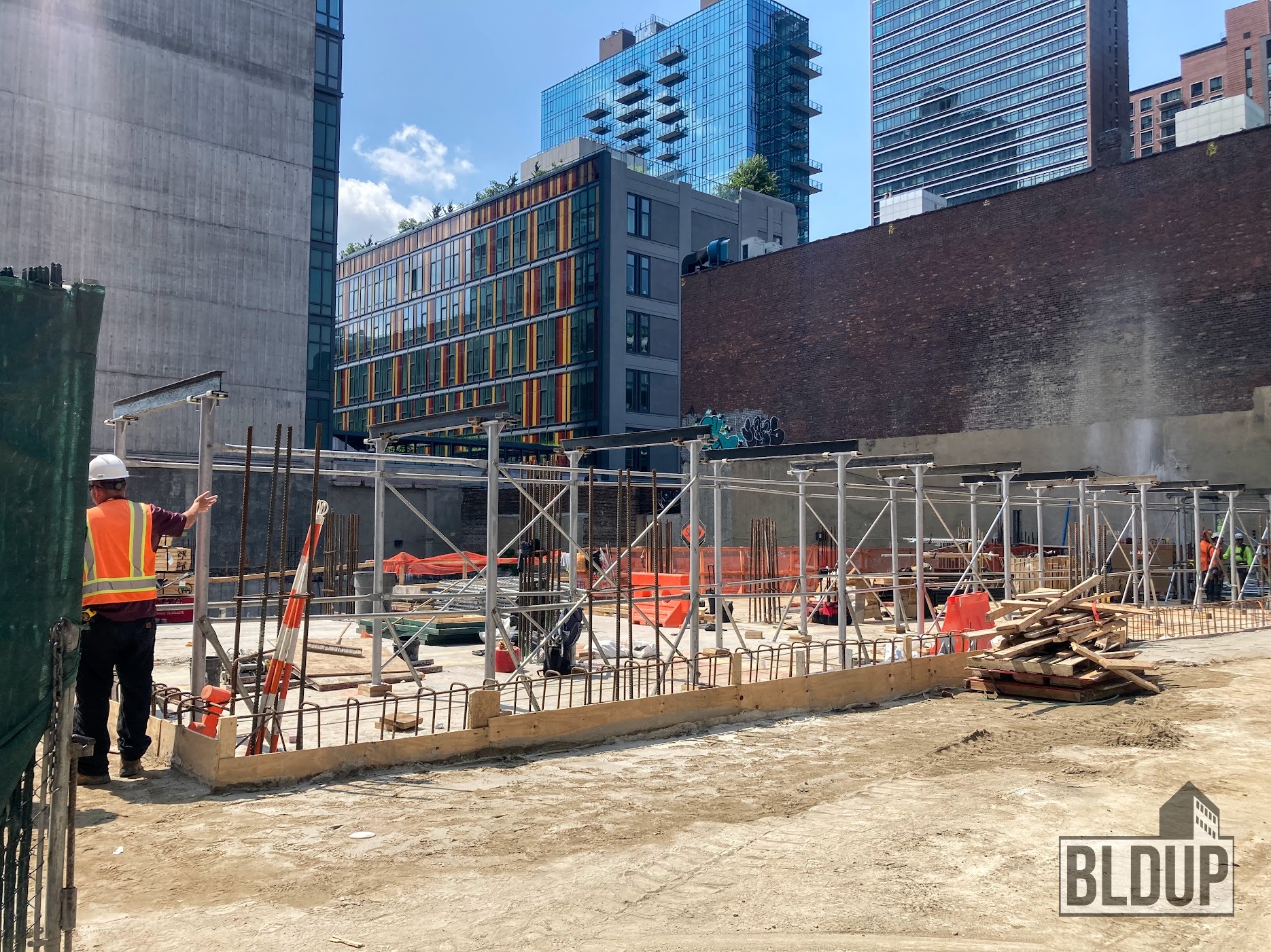 Foundation Work Underway at 43-14 Queens Street