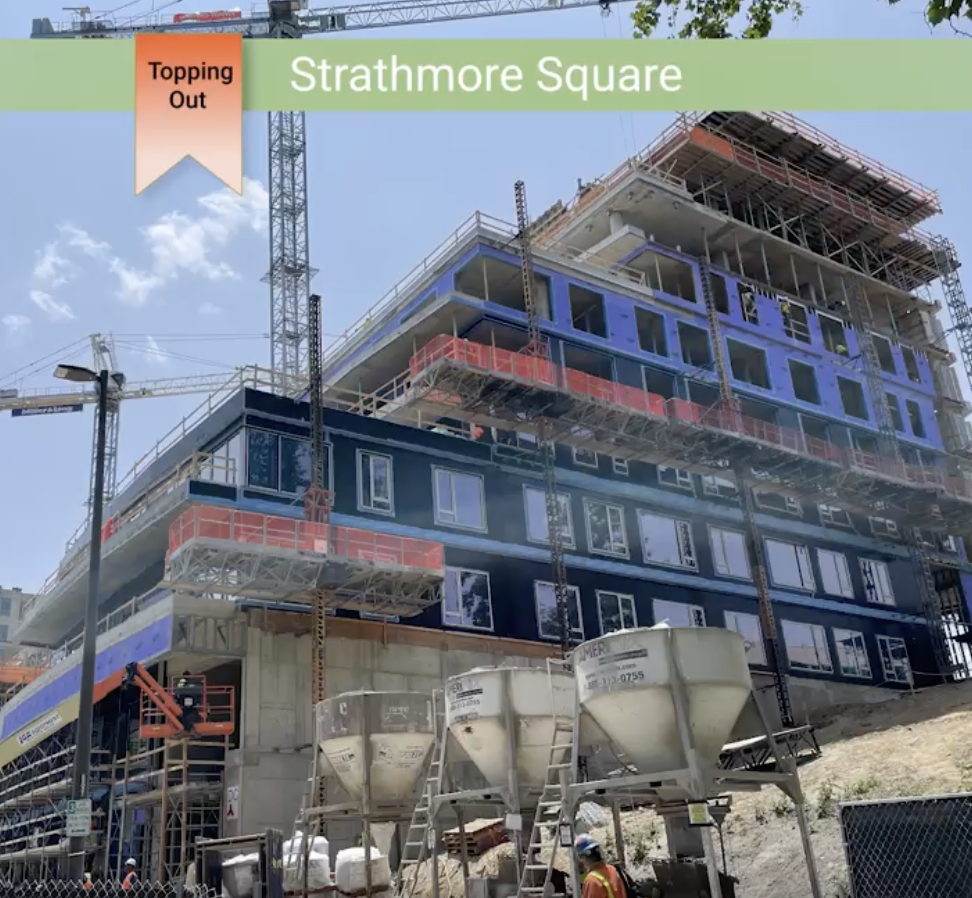 Strathmore Square Tops Out