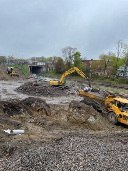 Construction Begins on Morton Station in Mattapan