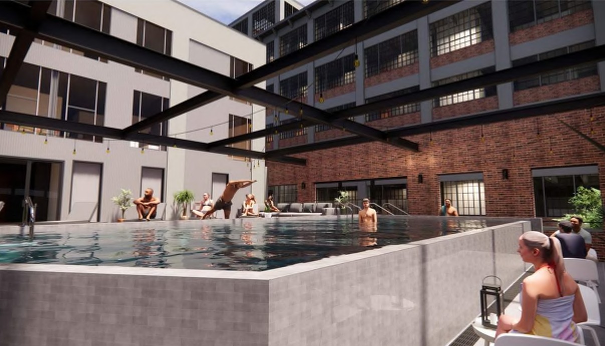 Updated plans for the Ellicott Mill Redevelopment project