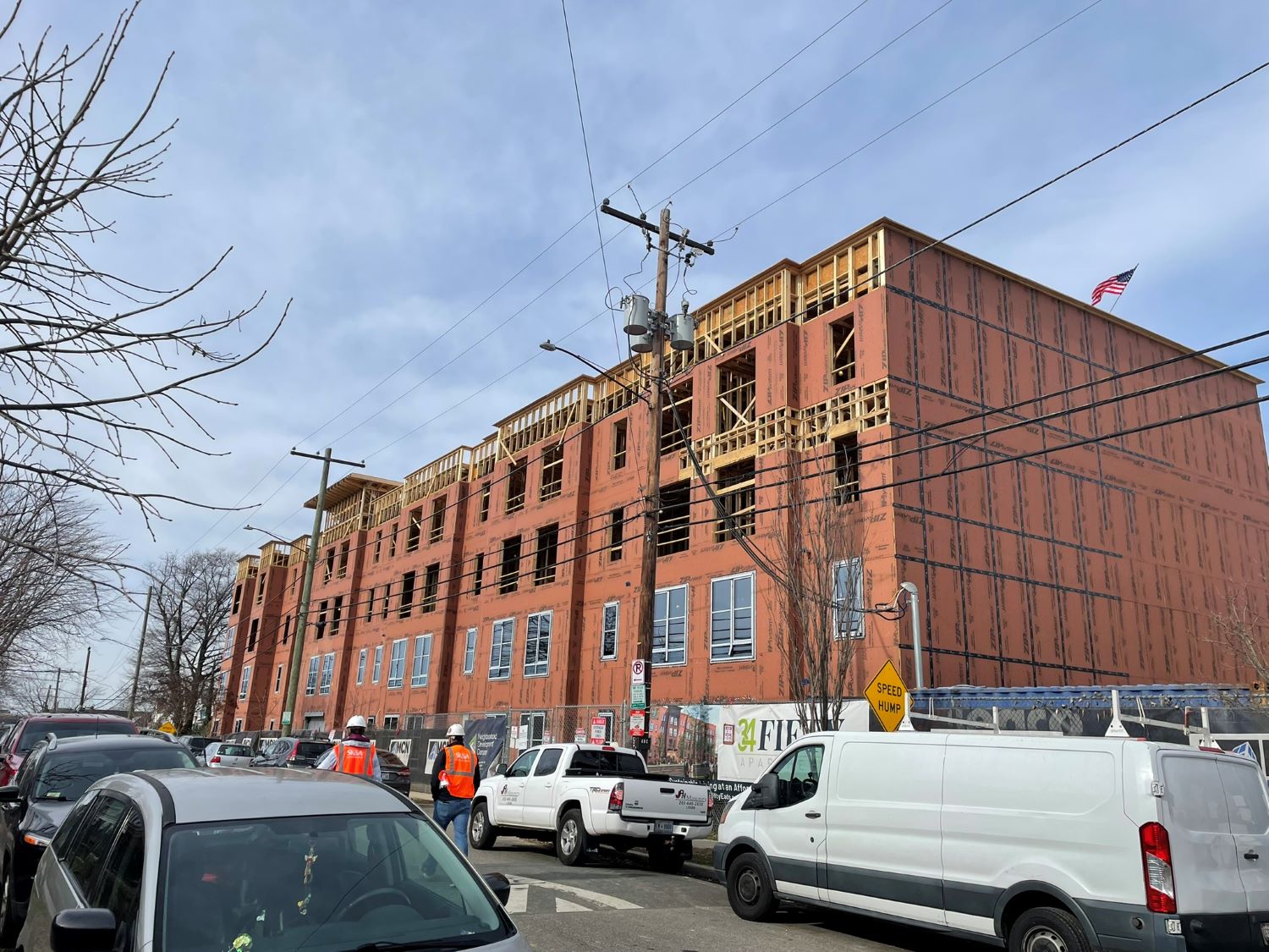 Topping Out the First PHIUS Housing Project in DC