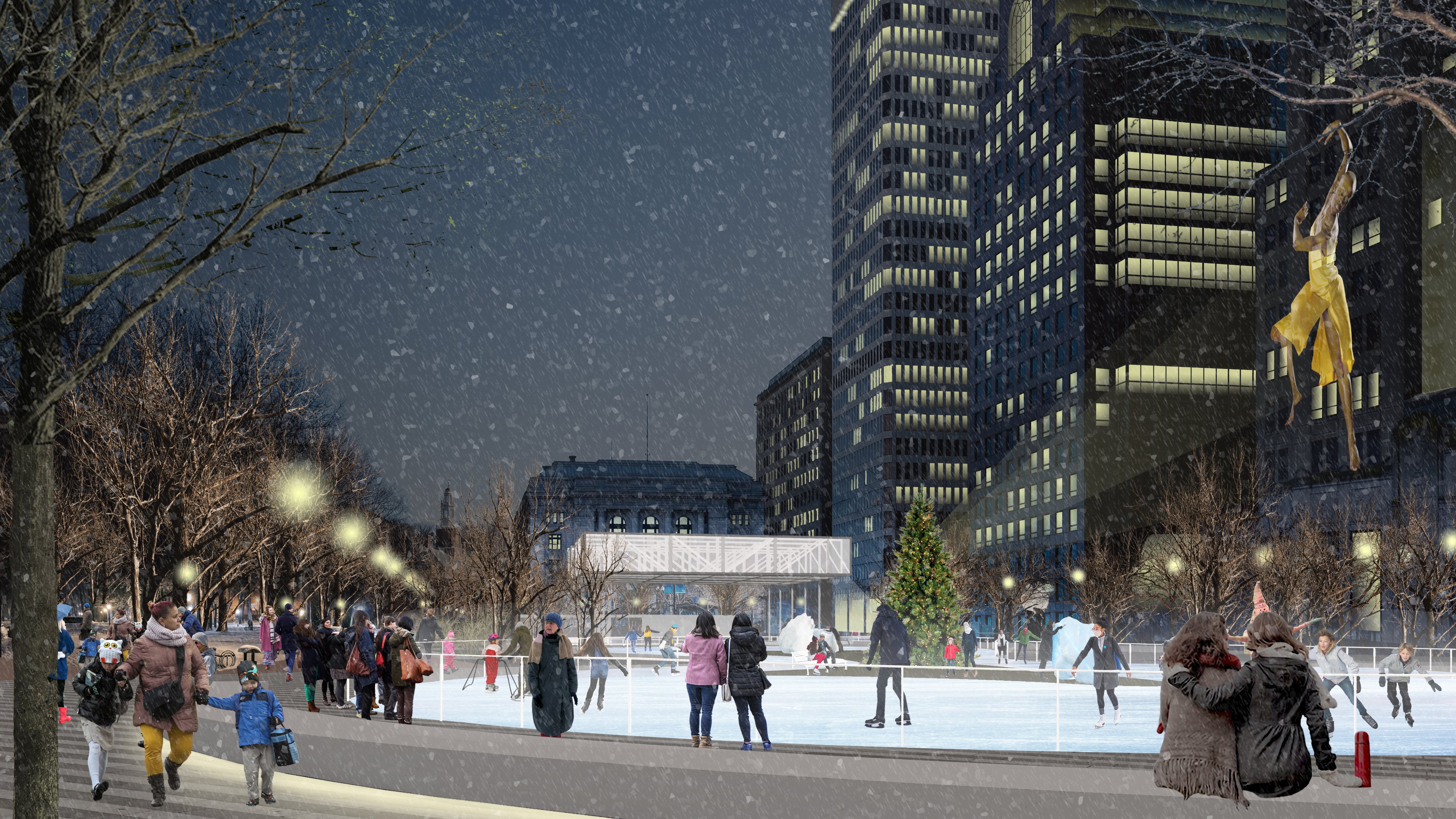 Plans Released for Redeveloped Kennedy Plaza in Providence