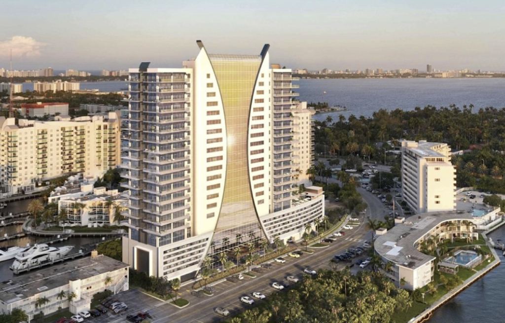 Plans Submitted for New Residential Tower in North Bay Village, Florida