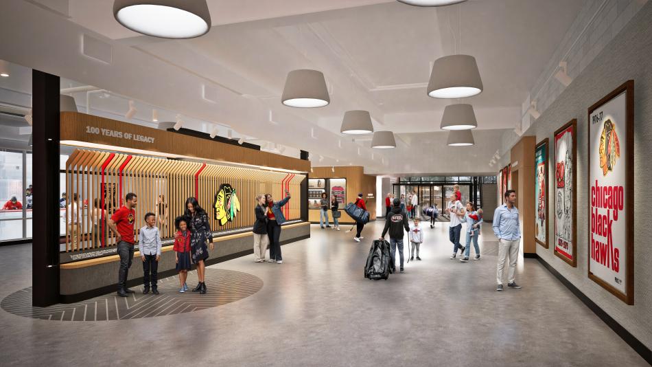 Blackhawks Unveil New Renderings and Details for Fifth Third Arena ...
