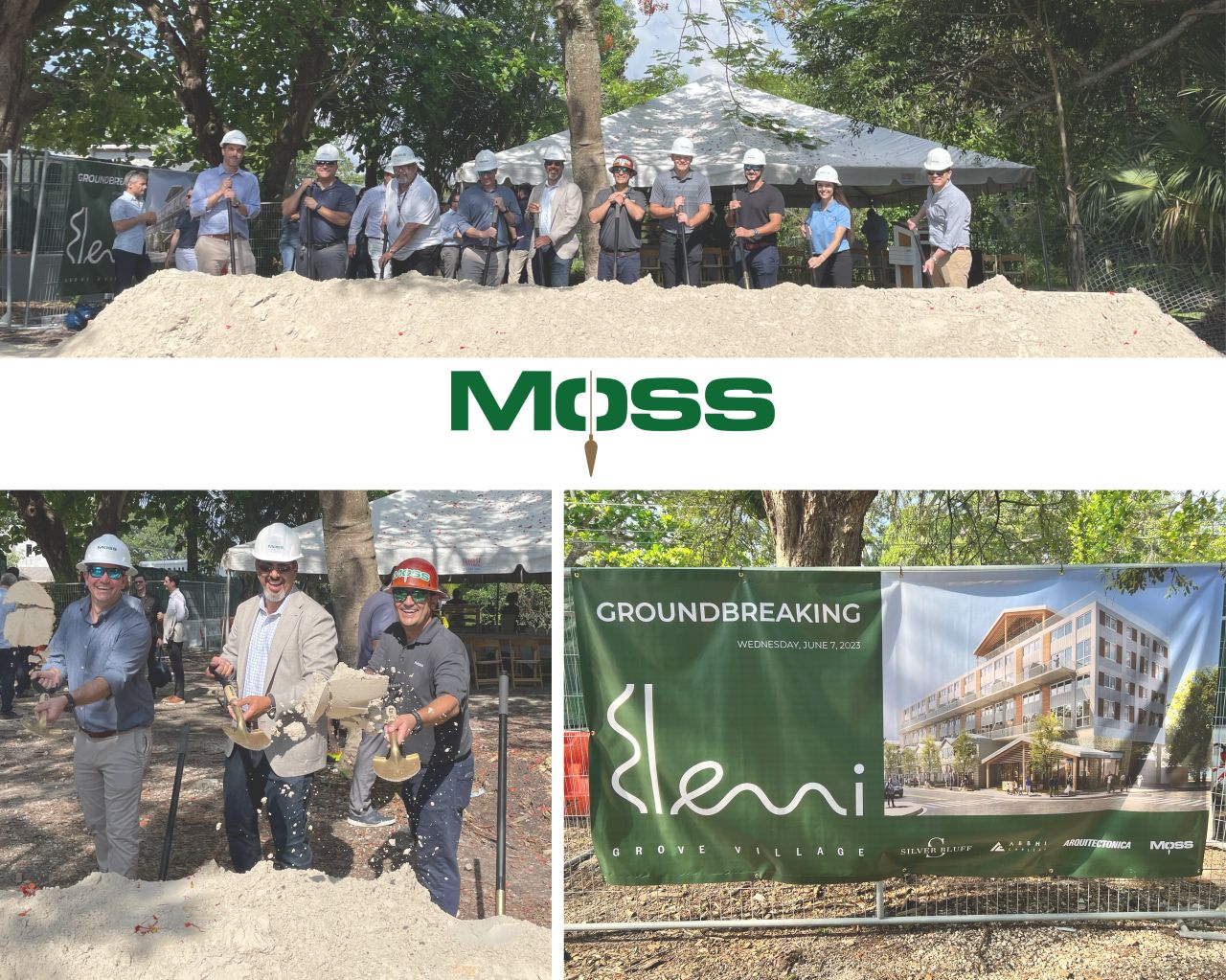 Groundbreaking Held at Elemi at Grove Village in Coconut Grove