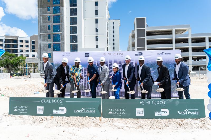 Groundbreaking Held at Second Phase of Quail Roost Station