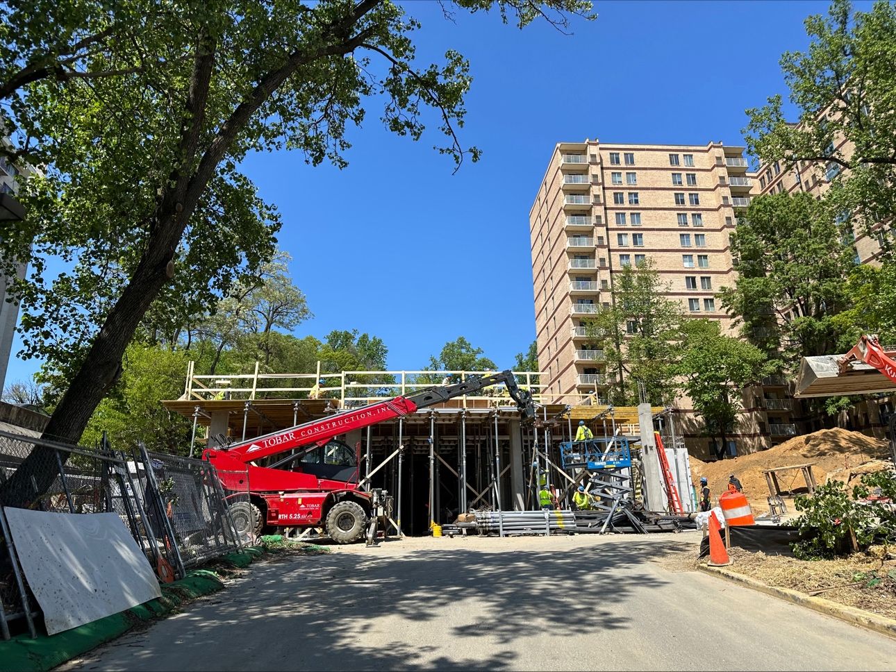 Concrete Deck Nearly Complete for Park Montgomery | BLDUP