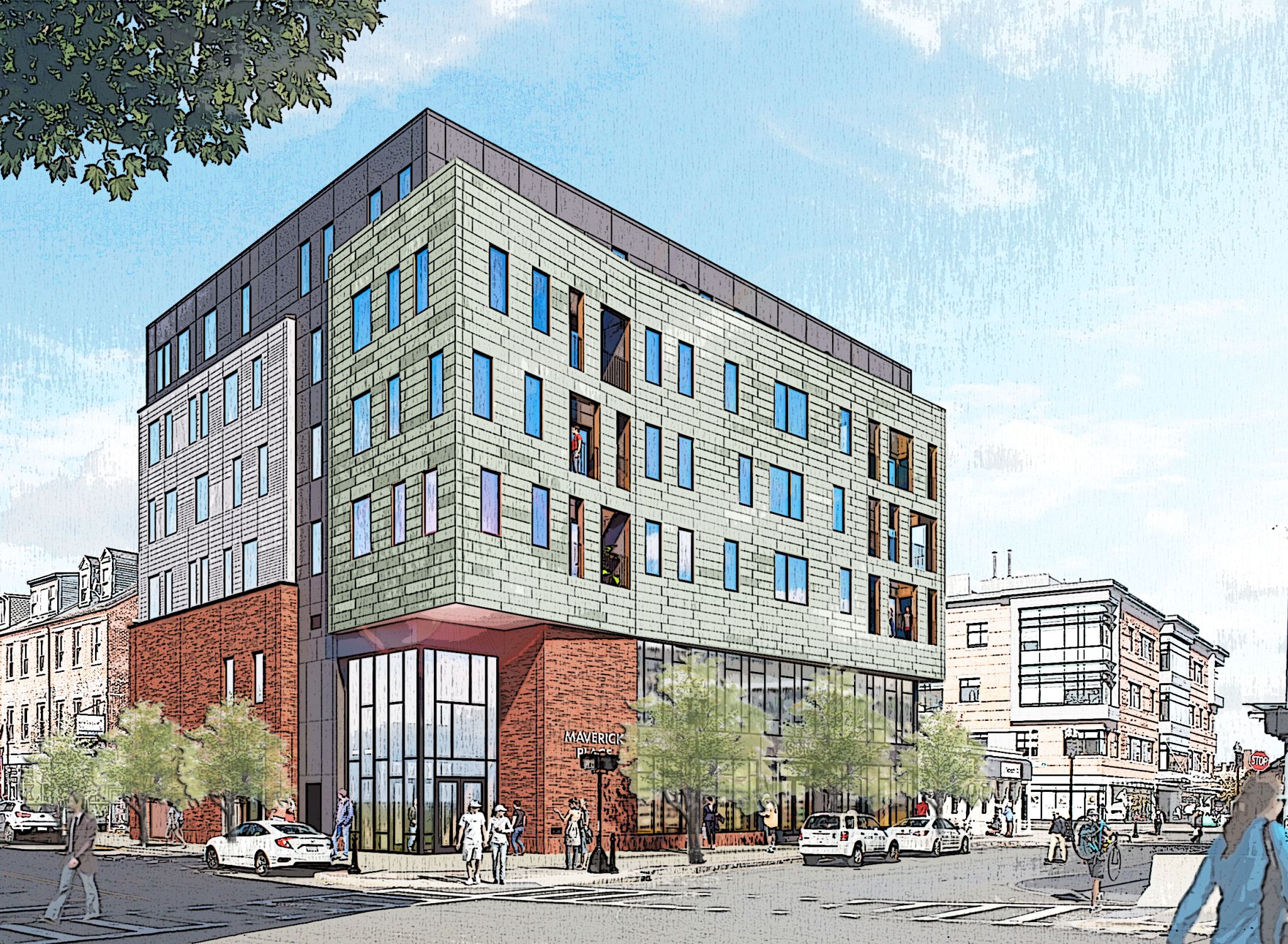 Additional Renderings Released for Under-Construction Maverick Square ...