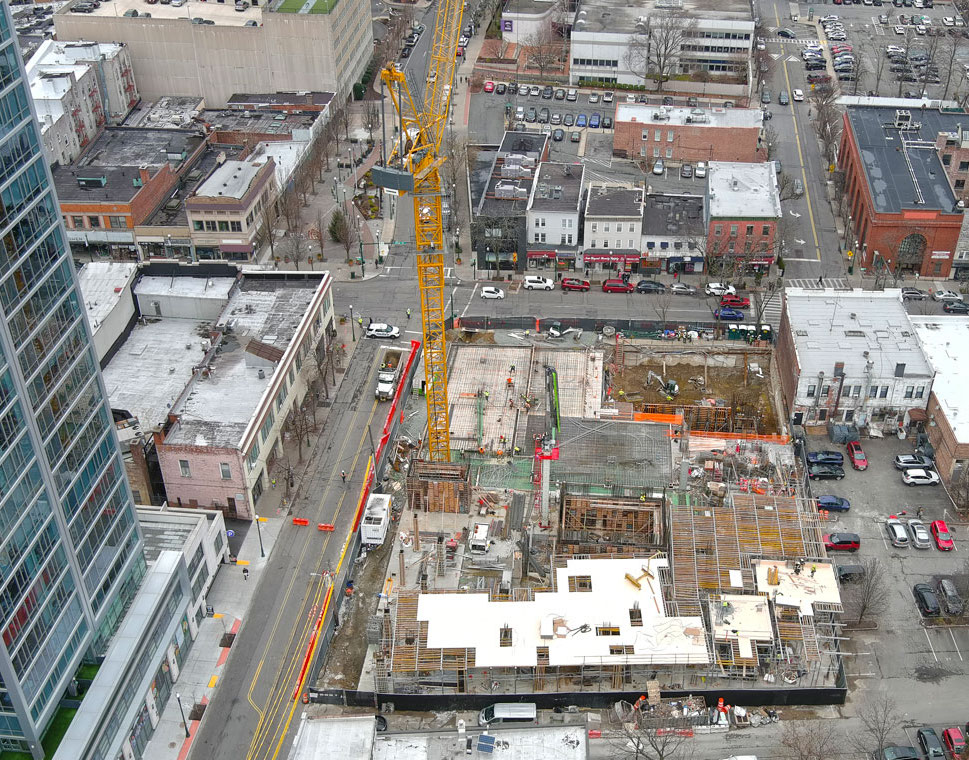 26-Story Tower Project Begins to Rise in New Rochelle