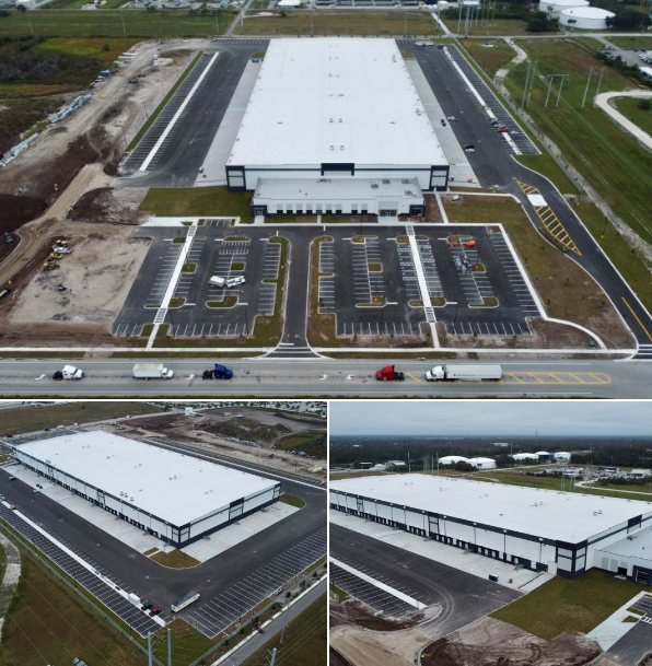 Construction Nearing Completion at Florida Central 75 Distribution Center